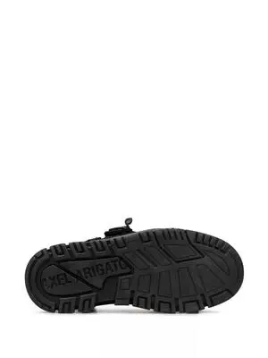 Axel Arigato Suede Decorative Buckle Detail Sneakers