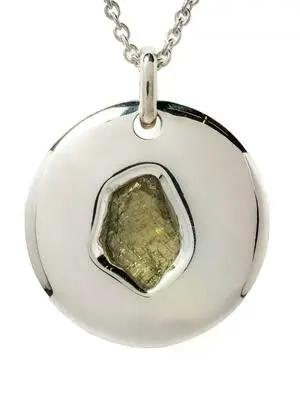 PARTS OF FOUR Disk Necklace - Silver