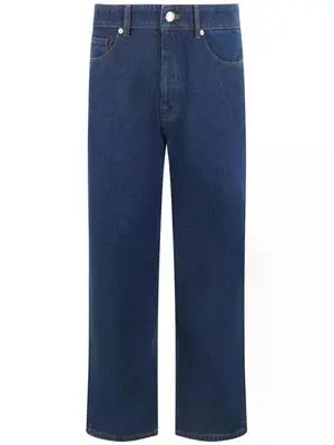 Maison Kitsuné Straight-leg Jeans - Blue