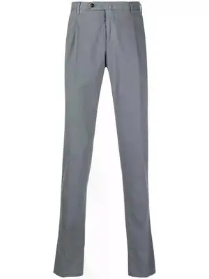 PT TORINO Cotton-lyocell Blend Chino Pants - Grey