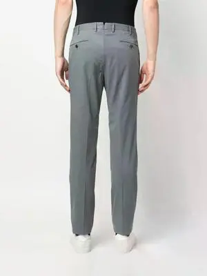 PT TORINO Cotton-lyocell Blend Chino Pants - Grey