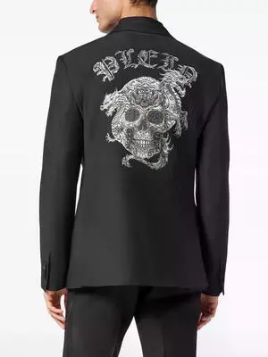 Philipp Plein Skull-print Blazer