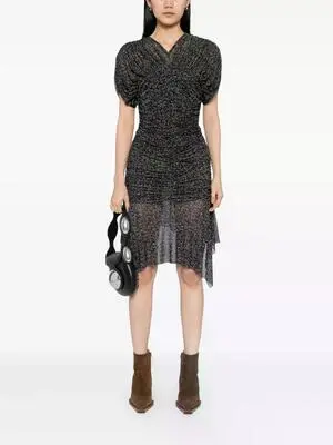 KNWLS Joan Draped V-neck Dress