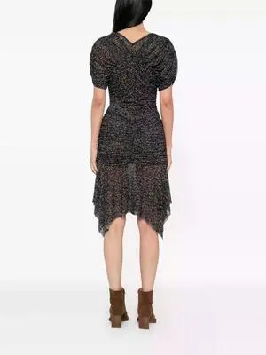 KNWLS Joan Draped V-neck Dress