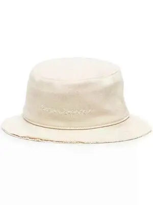 Ruslan Baginskiy Wide-brim Bucket Hat - Neutrals