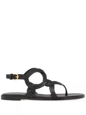 GIANVITO ROSSI Amalfi Leather Sandals