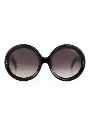 CUTLER & GROSS Round-frame Sunglasses - Black
