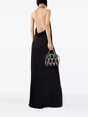 Stella McCartney Crystal-embellished Halterneck Gown