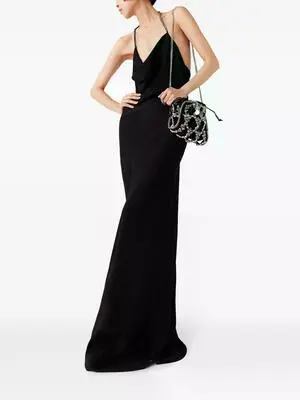 Stella McCartney Crystal-embellished Halterneck Gown