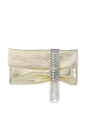 JIMMY CHOO Zandra Clutch - Gold