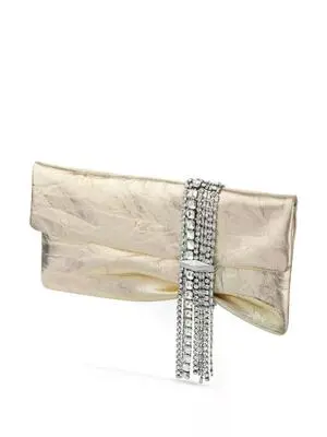 JIMMY CHOO Zandra Clutch - Gold