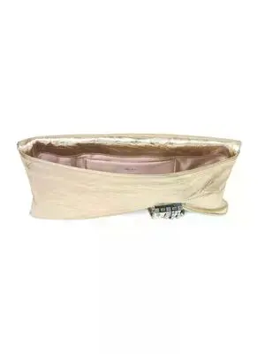 JIMMY CHOO Zandra Clutch - Gold