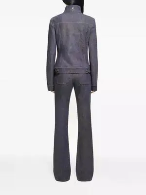 COURREGES Motorcycle Denim Jacket