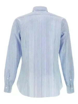 BARBA NAPOLI Striped Shirt - Blue