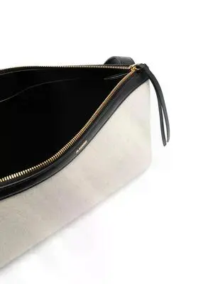 JIL SANDER Logo-stamp Shoulder Bag