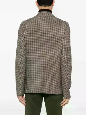 Harris Wharf London Houndstooth-pattern Blazer