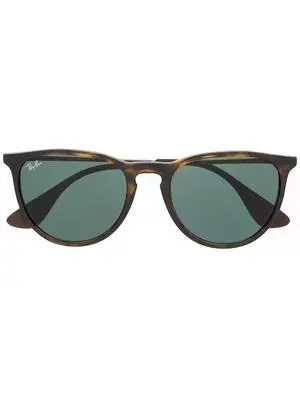Ray-ban Tortoiseshell Round Frame Sunglasses - Brown