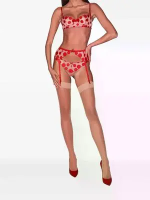 FLEUR DU MAL Polka-dot Garter