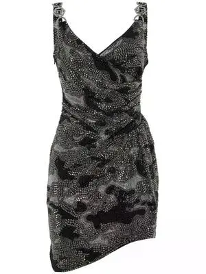 Philipp Plein Spaghetti Strap Cocktail Dresses