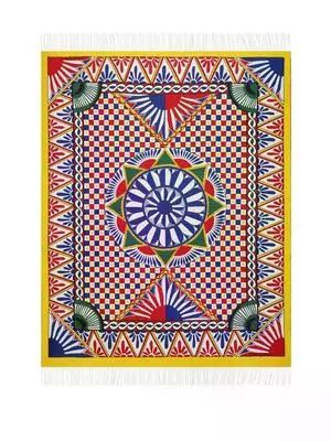Dolce & Gabbana Jacquard-pattern Blanket