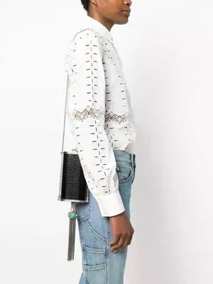 Roberto Cavalli Tassel-detail Shoulder Bag