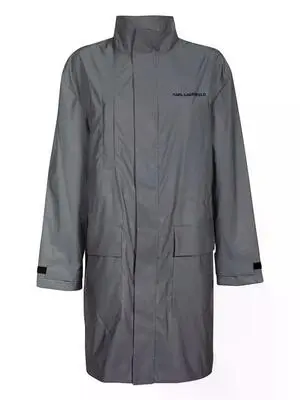 Karl Lagerfeld Techno-fabric Coat