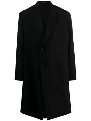 Yohji Yamamoto Straight Hem Coats For Men