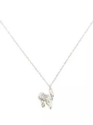 LOVENESS LEE Alphabet-charm Necklace - Silver