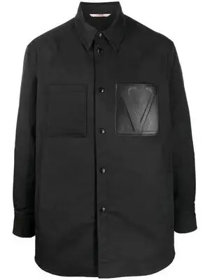 Valentino Garavani Logo-patch Jacket