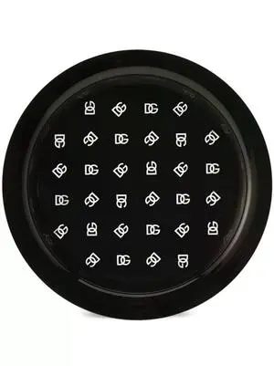 Dolce & Gabbana Metal Tray - Black