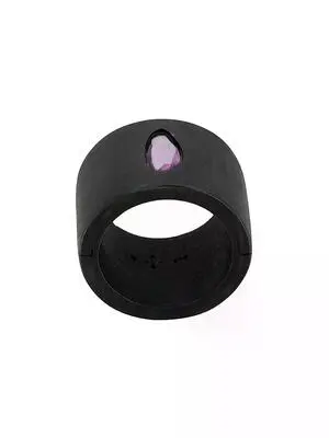 PARTS OF FOUR Sistema Pink Sapphire Ring - Grey