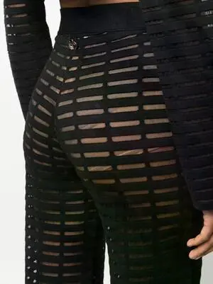 GENNY High-waisted Sheer Trousers