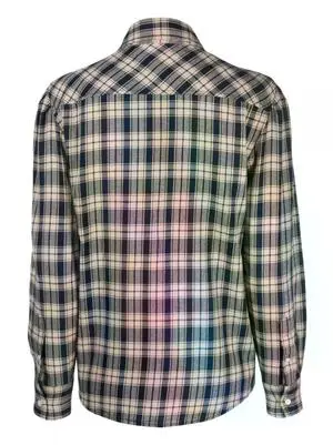 Woolrich Plaid-check Long-sleeve Flannel Shirt