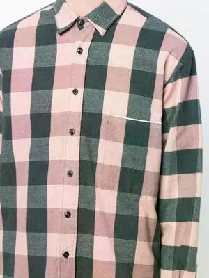 President's Check-print Cotton Shirt