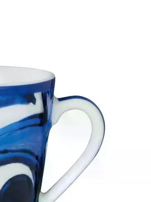 Dolce & Gabbana Archive-print Porcelain Mug - Blue