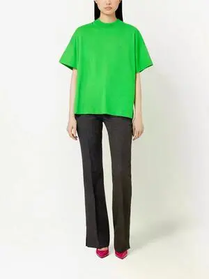 AMI Paris Mid-rise Flared Trousers