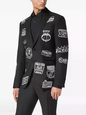 Philipp Plein Patches Blazer