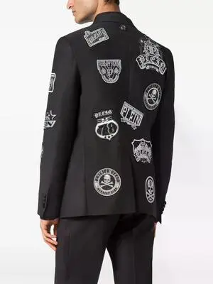 Philipp Plein Patches Blazer