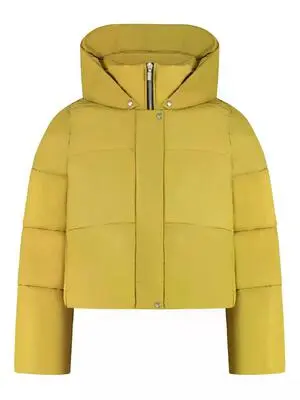 Rhude Hooded Padded Jacket - Yellow