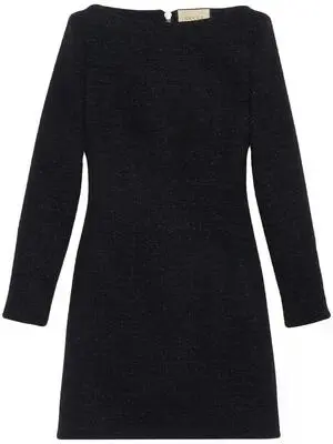 Gucci Glittered Tweed Dress