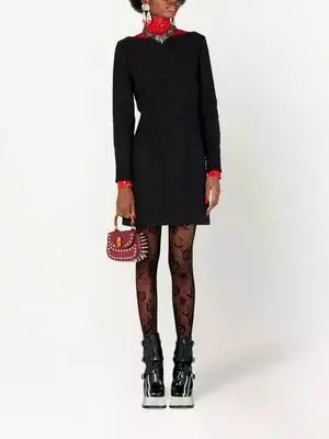 Gucci Glittered Tweed Dress
