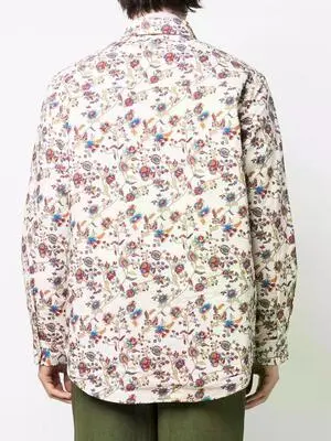 MARANT Floral-print Cotton Shirt Jacket