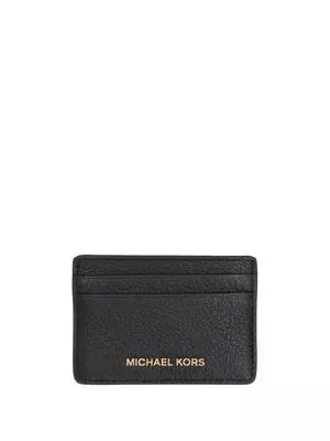 Michael Kors Leather Cardholder - Black