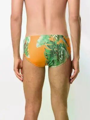 AMIR SLAMA Printed Swim Trunks