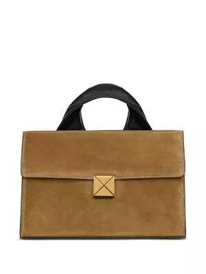 Nanushka Logo-print Tote Bag - Brown