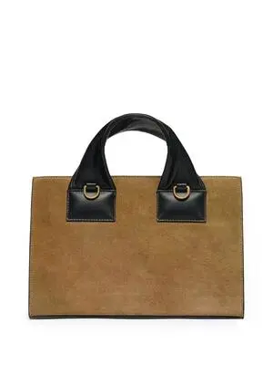 Nanushka Logo-print Tote Bag - Brown