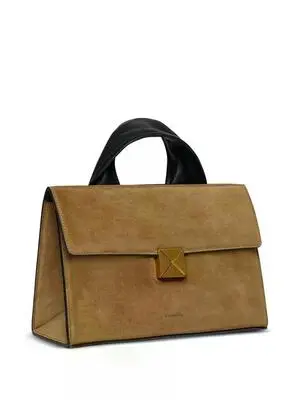 Nanushka Logo-print Tote Bag - Brown