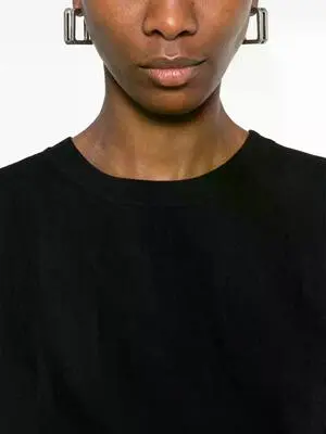 YVES SALOMON Cropped T-shirt