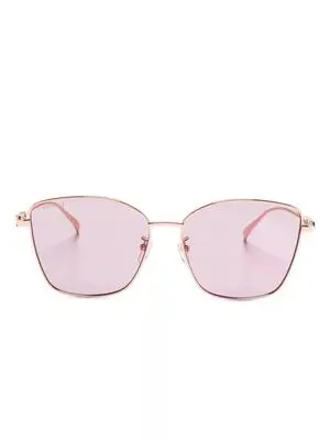 Gucci Butterfly-frame Sunglasses - Pink