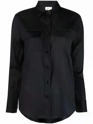 Paula Pointed Collar Shirts For Women